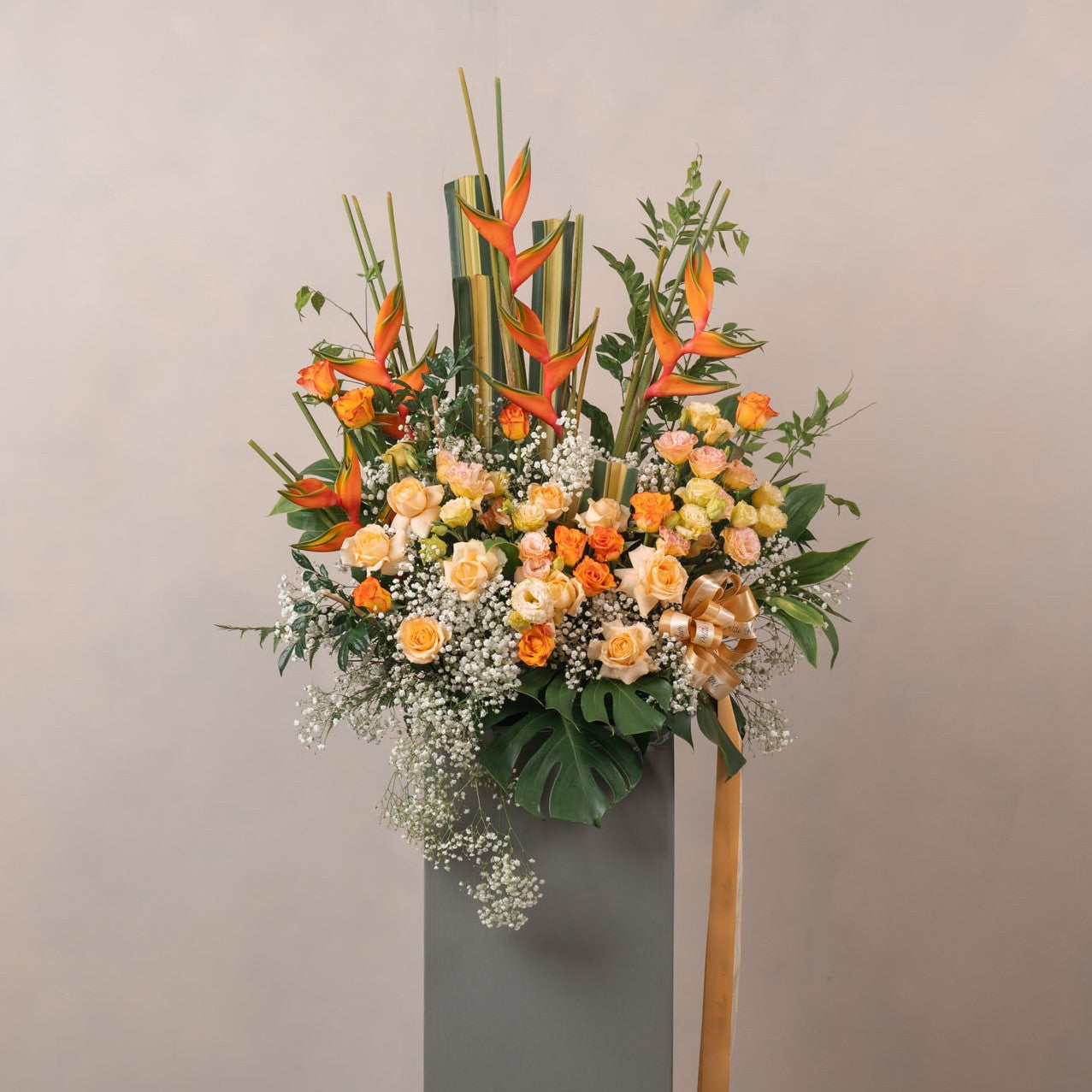 Bunga Standing | Congratulatory Floral Stand | Petite Fleur