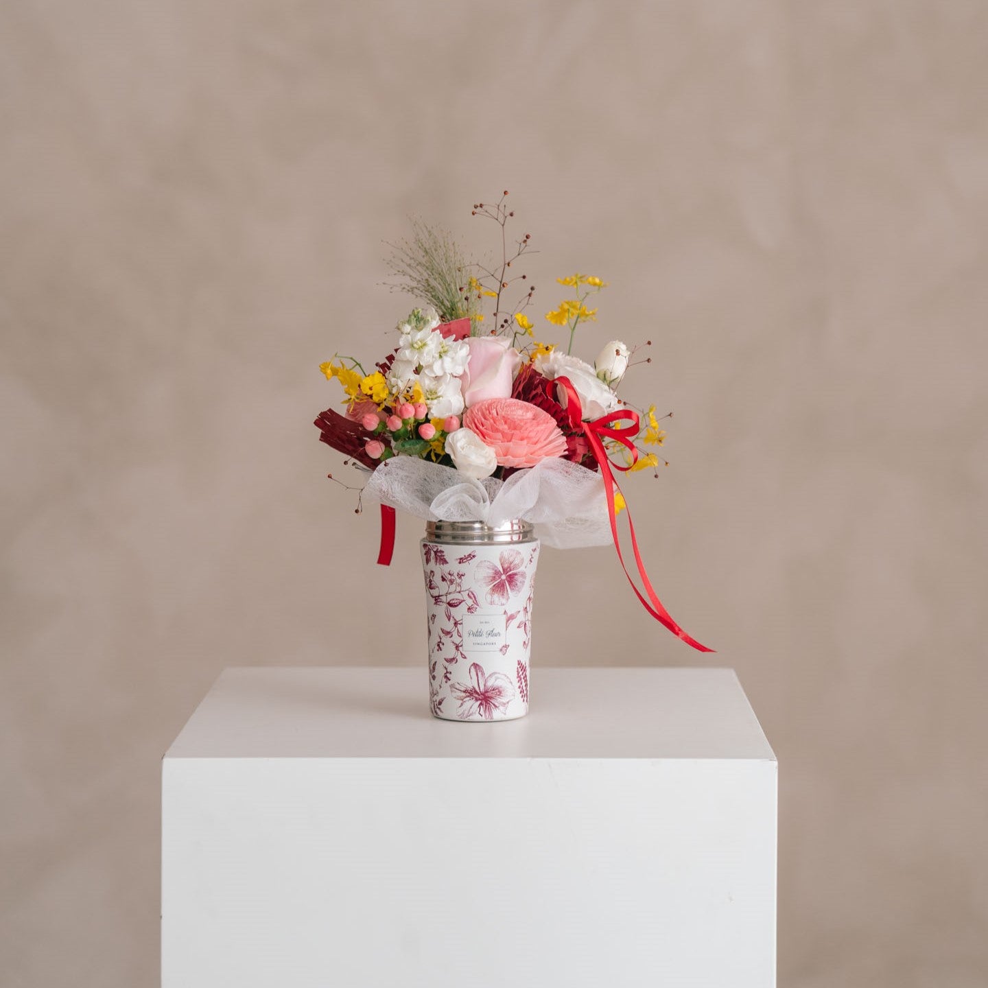 Love In Tumbler | Bunga Box | Petite Fleur